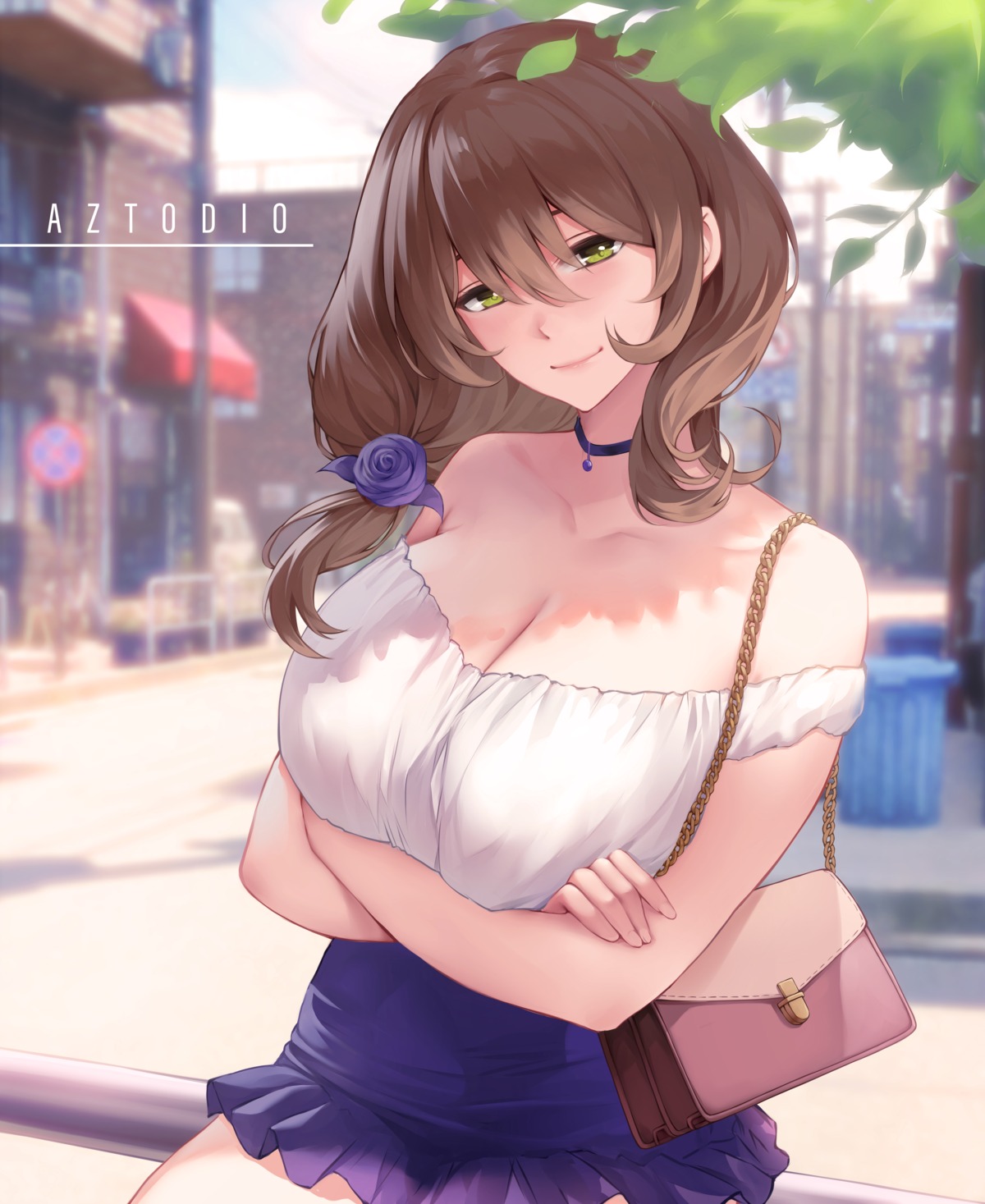 azto dio genshin impact lisa (genshin impact) cleavage no bra | #1004881 | yande.re